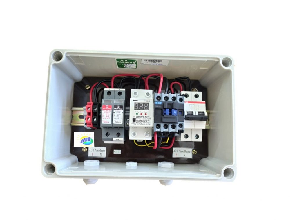 SuRCLe Solar ACDB 1P 4kVA with over, under and No Voltage Protection ...