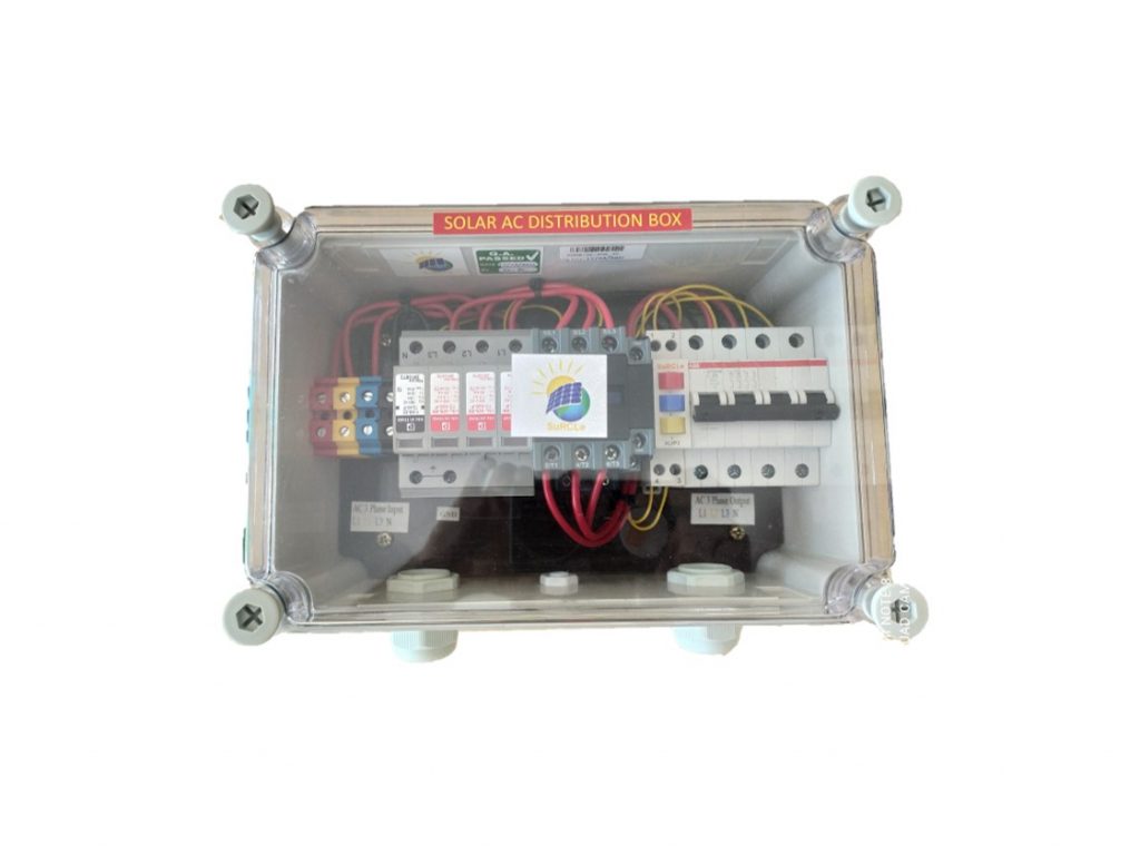 SuRCLe Solar 3P ACDB 12kVA with No Voltage Relay Protection – SuRCLe ...