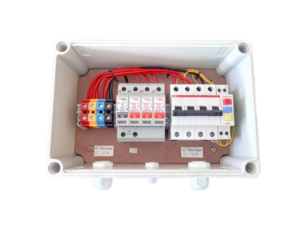 SuRCLe Solar 3P ACDB 12 to 25kVA – SuRCLe Solar Components