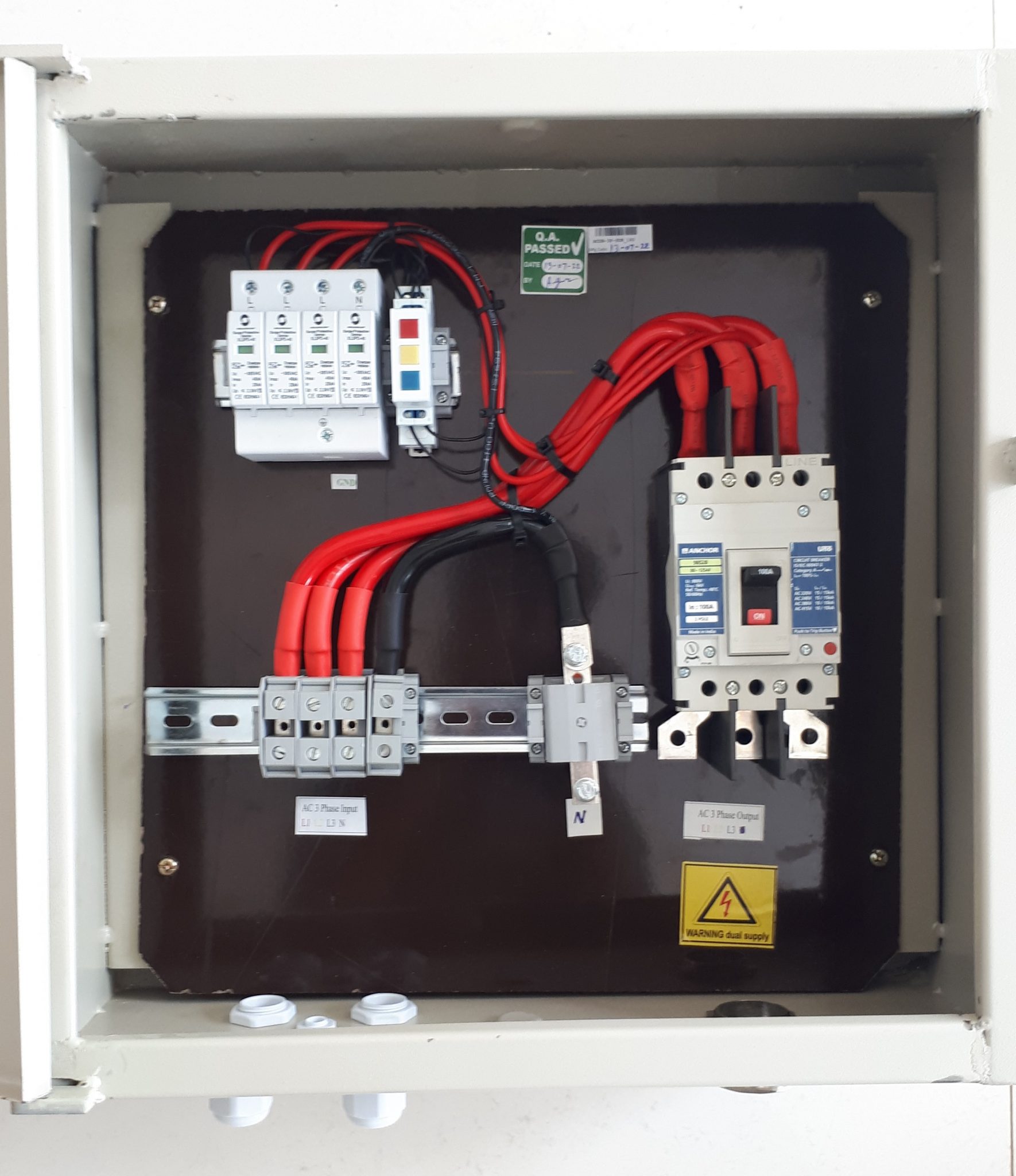SuRCLe Solar 3Phase ACDB 50 kVA – SuRCLe Solar Components