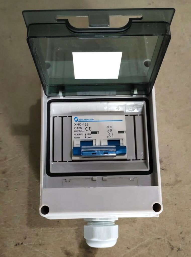 Battery MCB box – SuRCLe Solar Components
