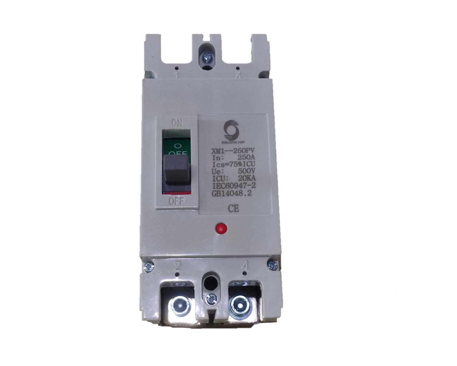 DC Double Pole MCCB 500V-250A – SuRCLe Solar Components