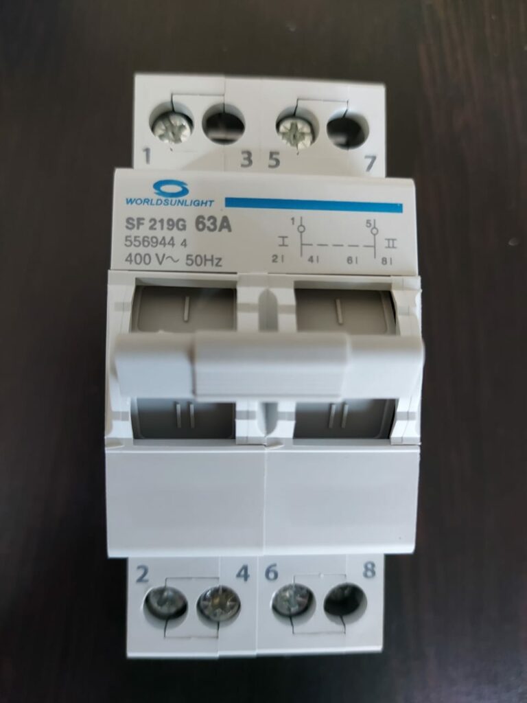 AC 2-Way 2-Pole Changeover switch! – SuRCLe Solar Components