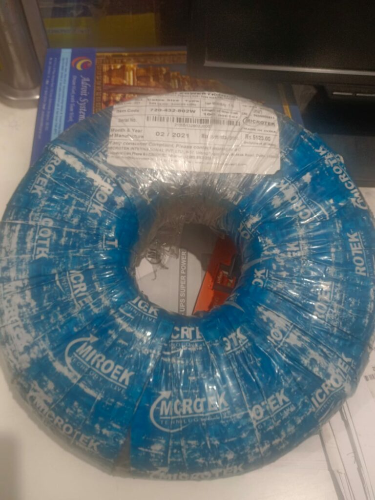 Microtek Solar Cable – Red or Black – 2.5 SQ MM – SuRCLe Solar Components