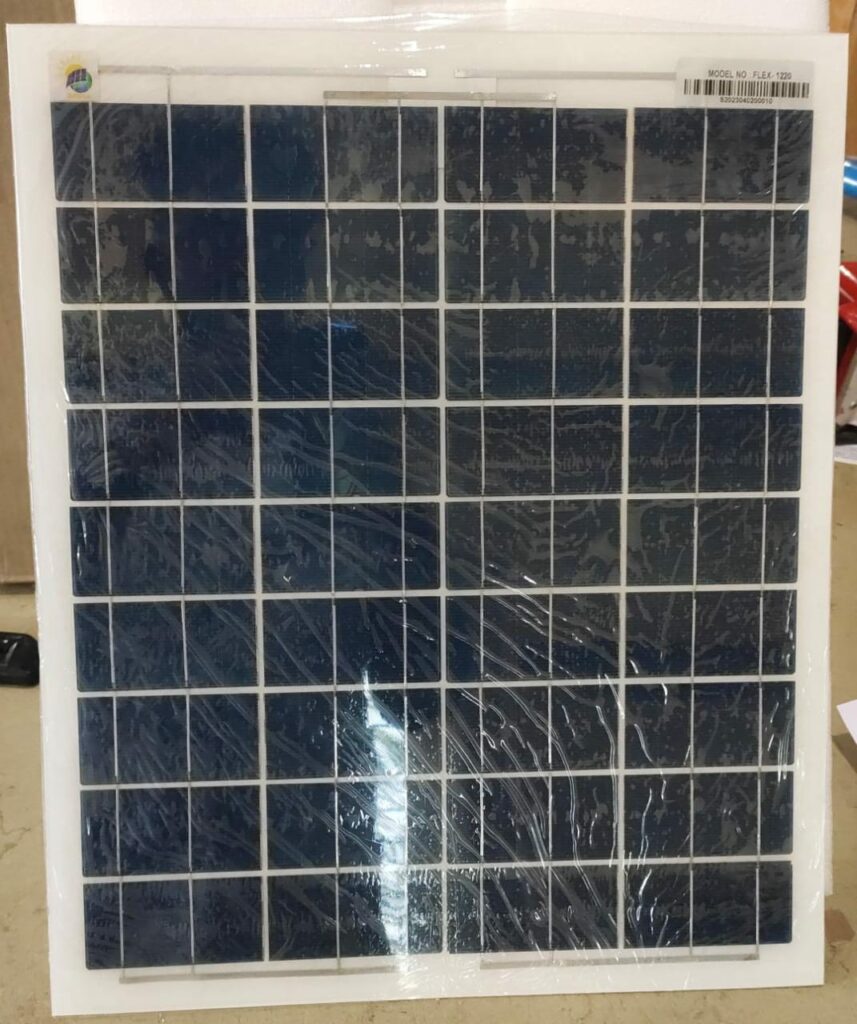 Lightweight Semi flexible 20W Solar Panel – SuRCLe Solar Components